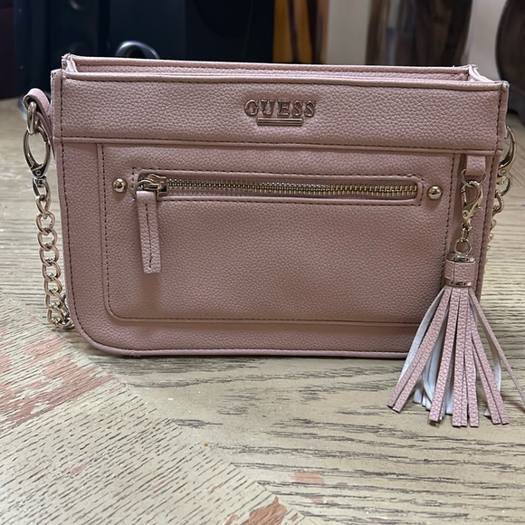 Guess | Bags | Guess Pink Crossbody Bag | Poshmark